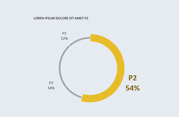  Excel How To Make A Doughnut Chart With Emphasized Slice